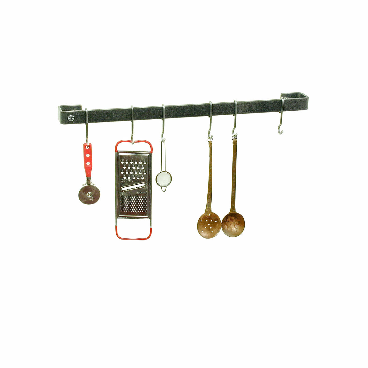 Enclume Handcrafted Classic Wall Rack Utensil Bar with 6 Hooks ...